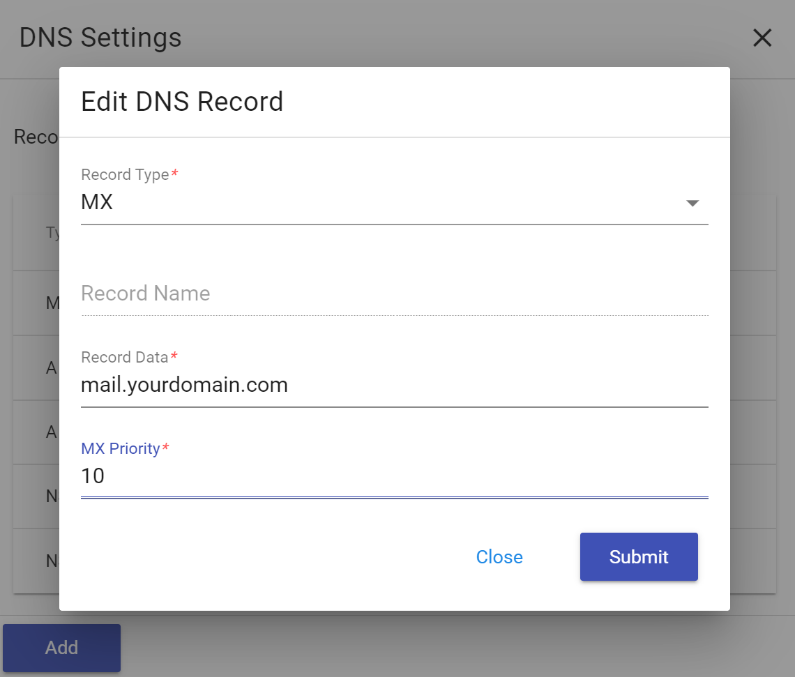 Managing DNS Records · GitBook