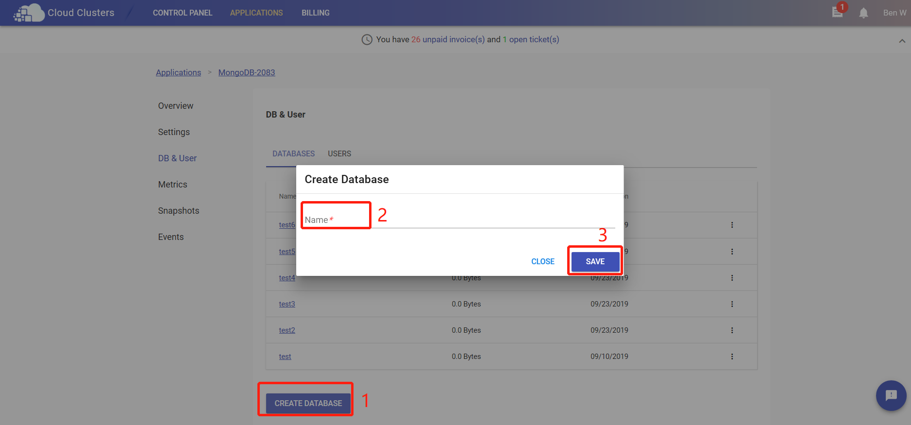 Creating Database and User · GitBook